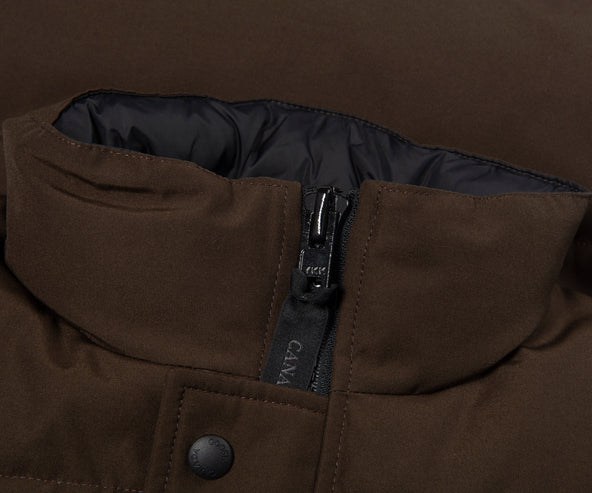 Canada Goose Chocolate Garson Black Badge Gilet – Pockets